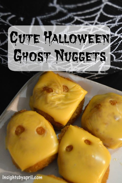 cute halloween ghost nuggets - Soccer Mom Life