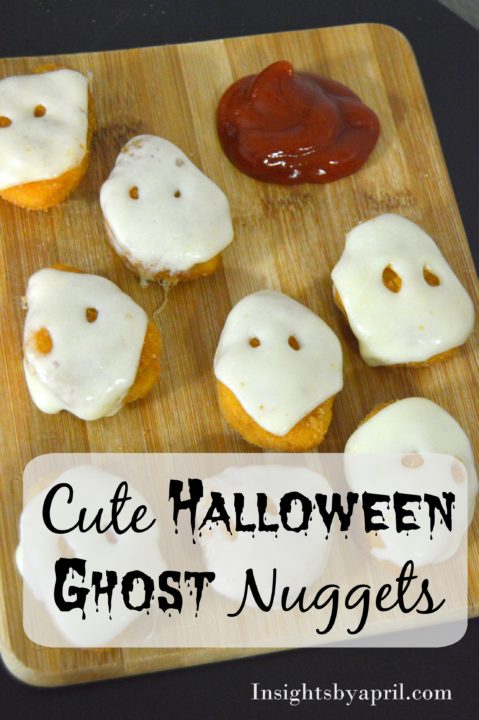 cute halloween ghost nuggets - Soccer Mom Life