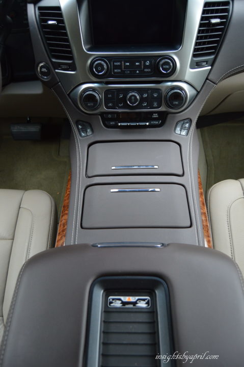 Chevrolet Suburban center console - Soccer Mom Life