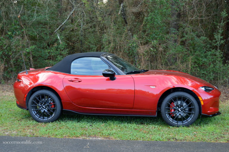 mazda mx-5 side view - Soccer Mom Life