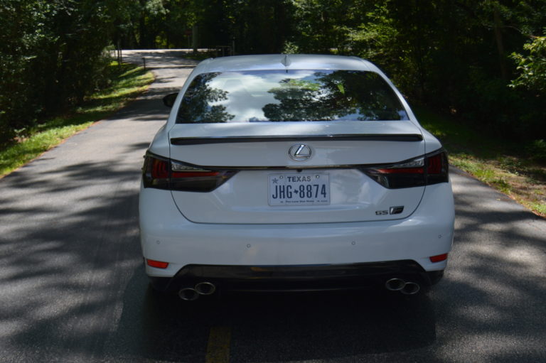 2017 lexus gs f rear view - Soccer Mom Life