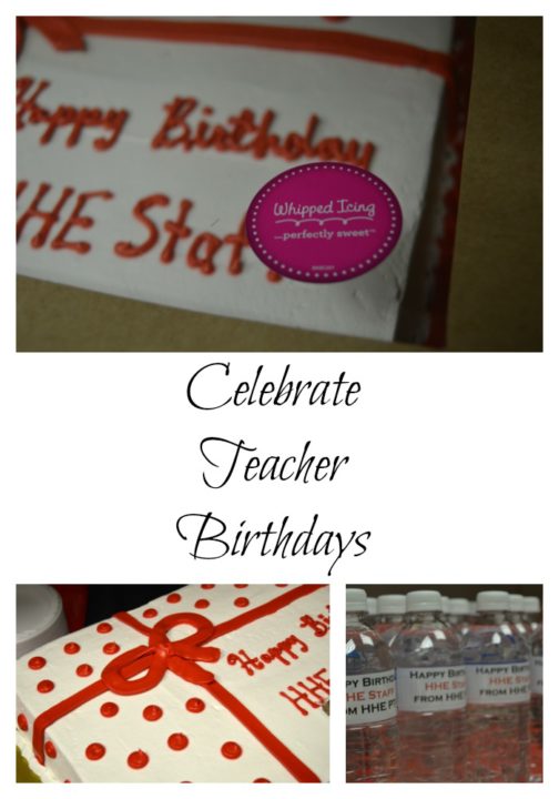 Celebrating Teacher Birthdays - Soccer Mom Life
