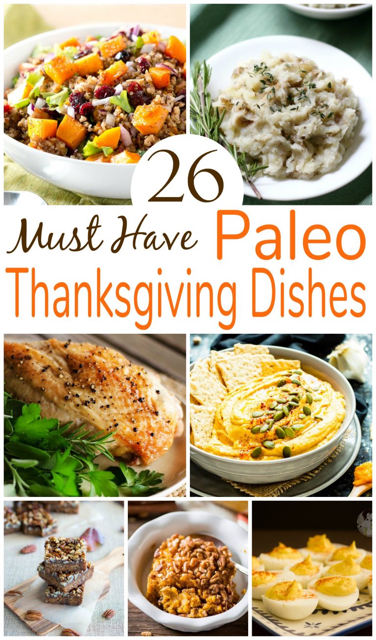 Must Have Paleo Thanksgiving Dishes - Soccer Mom Life